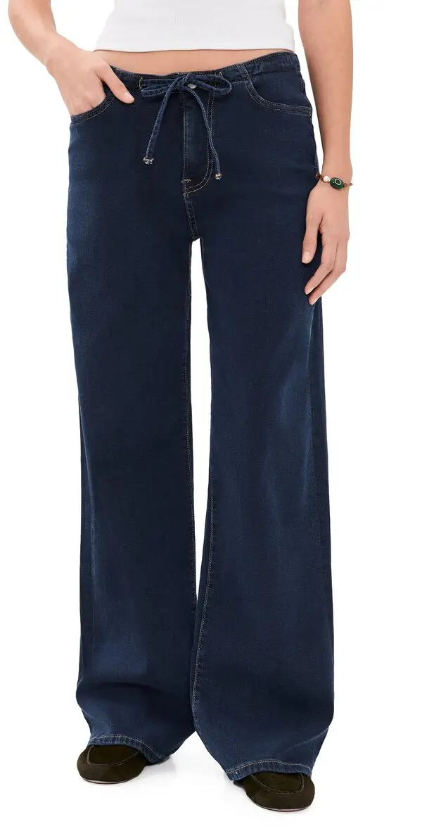 Warp + Weft The Big Easy Wide Leg Jeans