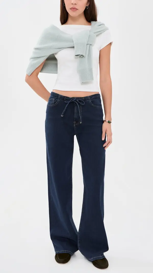 Warp + Weft The Big Easy Wide Leg Jeans