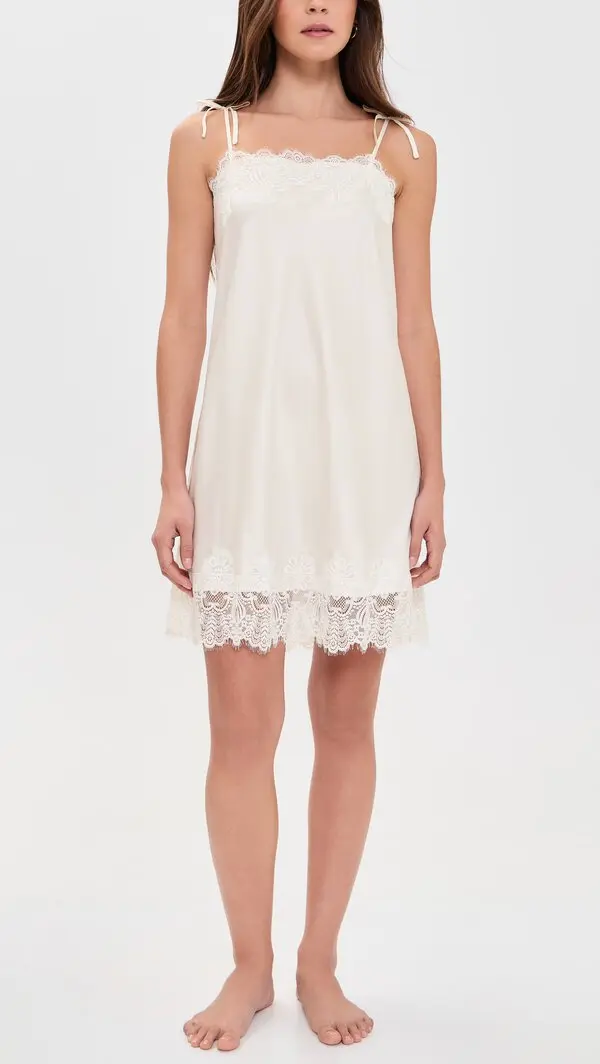 Flora Nikrooz Solid Stretch Charm Chemise