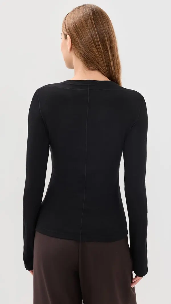 THEORY Purl Long Sleeve Tee