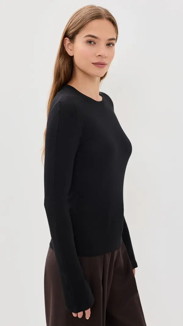 THEORY Purl Long Sleeve Tee