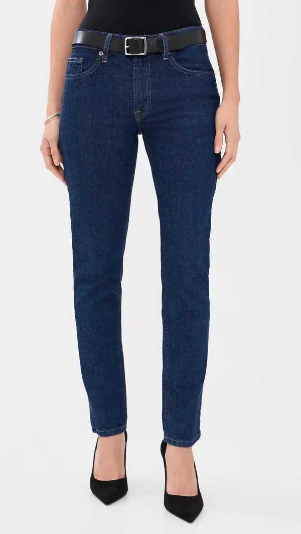 Good American Vintage Cigarette Jeans