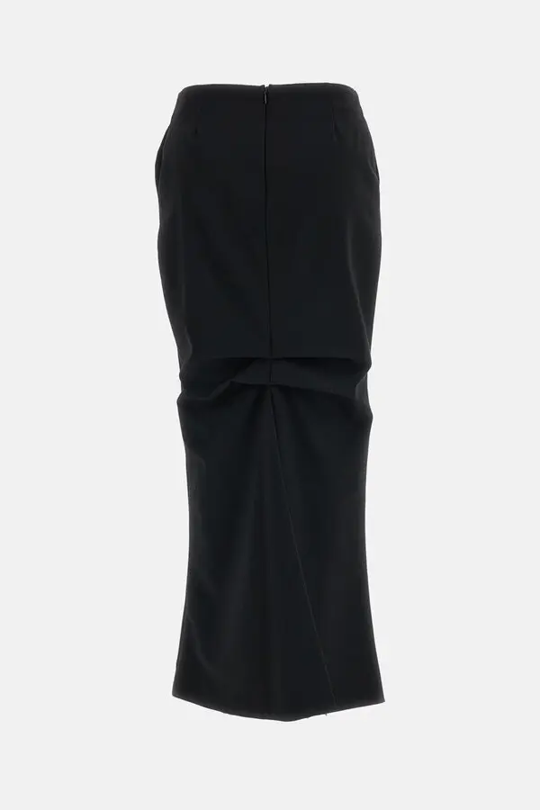 THELATEST Gonna Lunga In Maglia - Black