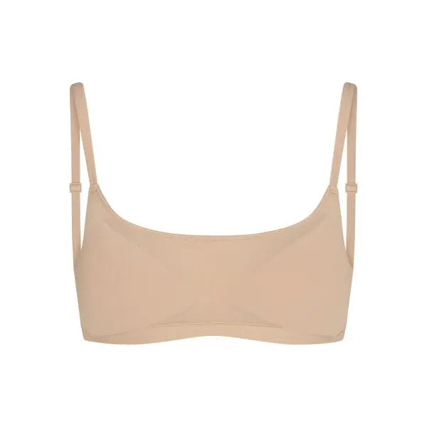 SKIMS Super Padded Scoop Bralette | Light Neutral | | Fits Everybody - Clay