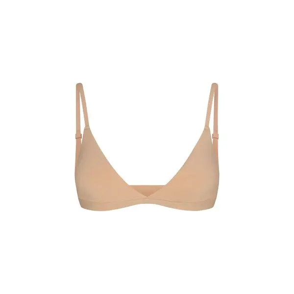 SKIMS Super Padded Triangle Bralette | Light Neutral | | Fits Everybody - Clay