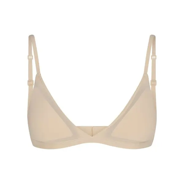 SKIMS Super Padded Triangle Bralette | Light Neutral | | Fits Everybody - Sand