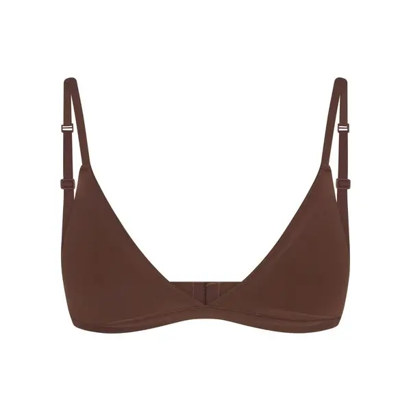 SKIMS Super Padded Triangle Bralette | Deep Neutral | | Fits Everybody
