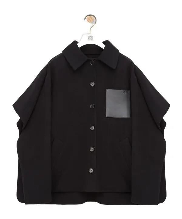 Loewe Cropped Patch-pocket Jacket