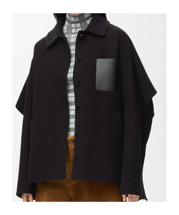 Loewe Cropped Patch-pocket Jacket