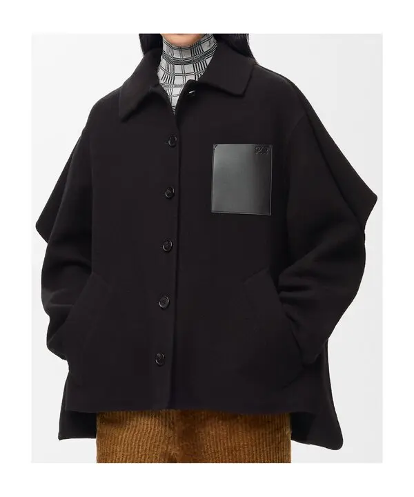 Loewe Cropped Patch-pocket Jacket