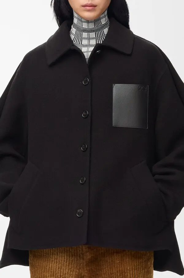 Loewe Cropped Patch-pocket Jacket