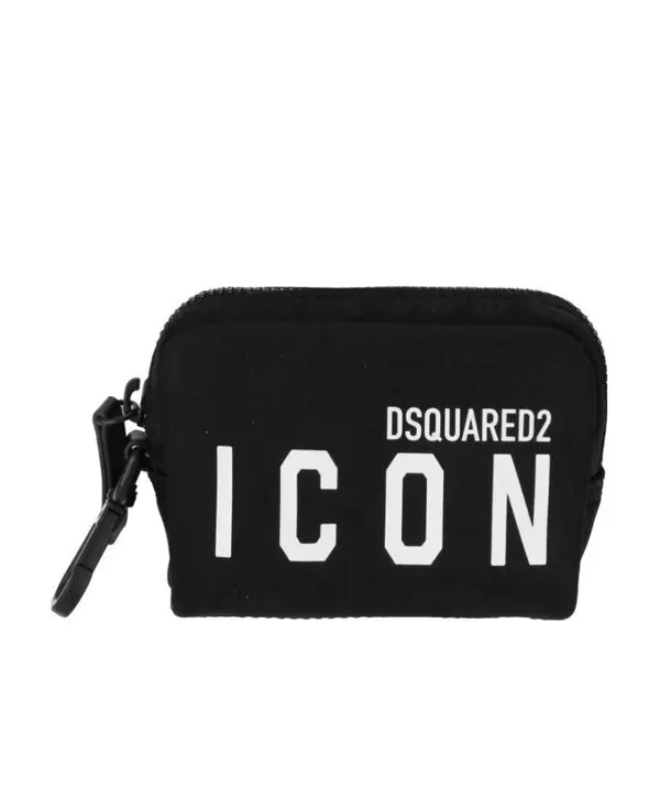 Dsquared2 Logo-printed Zipped Make-up Bag