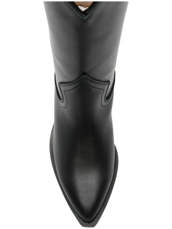 VIA ROMA 15 Panelled Ankle-length Boots By