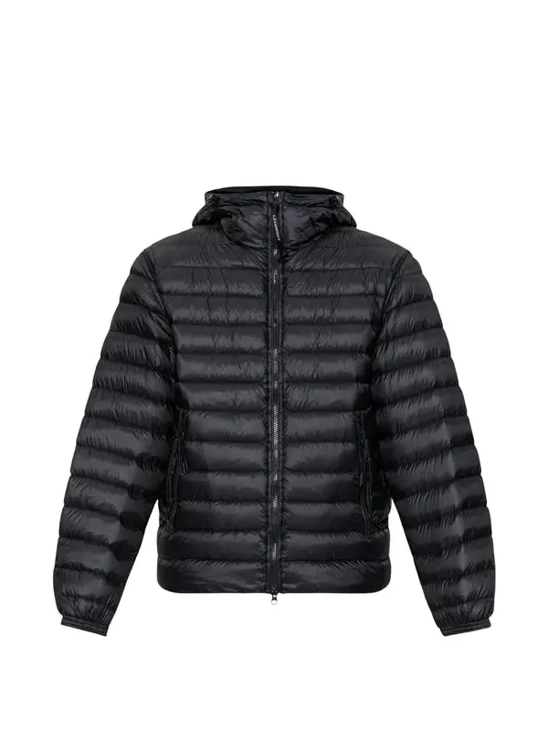 C.P. COMPANY Hooded Quilted Down Jacket