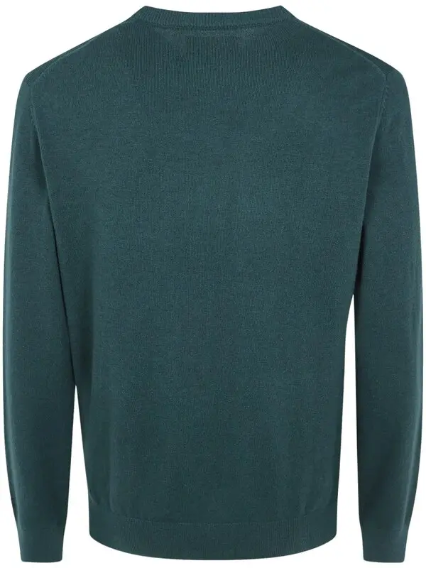 MC2 SAINT BARTH Watch Embroidered Crewneck Jumper