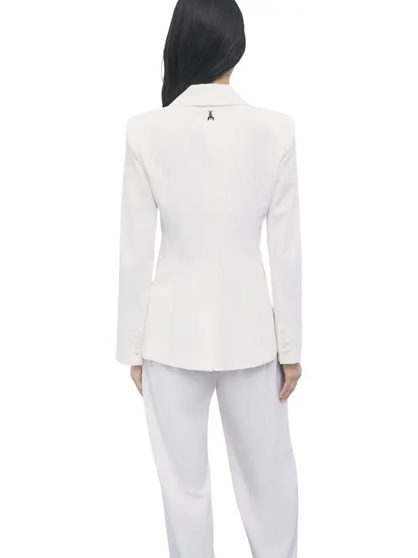 Patrizia Pepe Slim-fit Gabardine Blazer