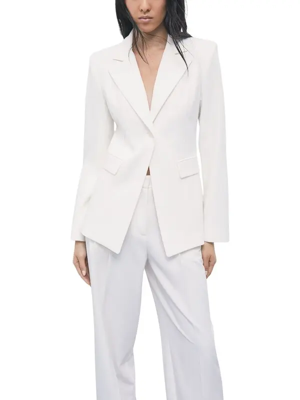 Patrizia Pepe Slim-fit Gabardine Blazer