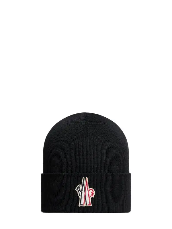 Moncler Logo Wool Beanie
