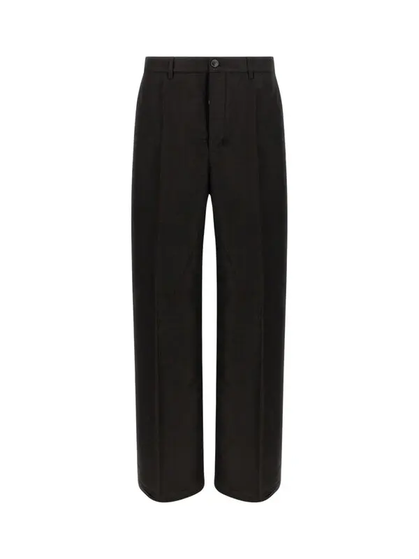 RICK OWENS Pressed-crease Trousers By