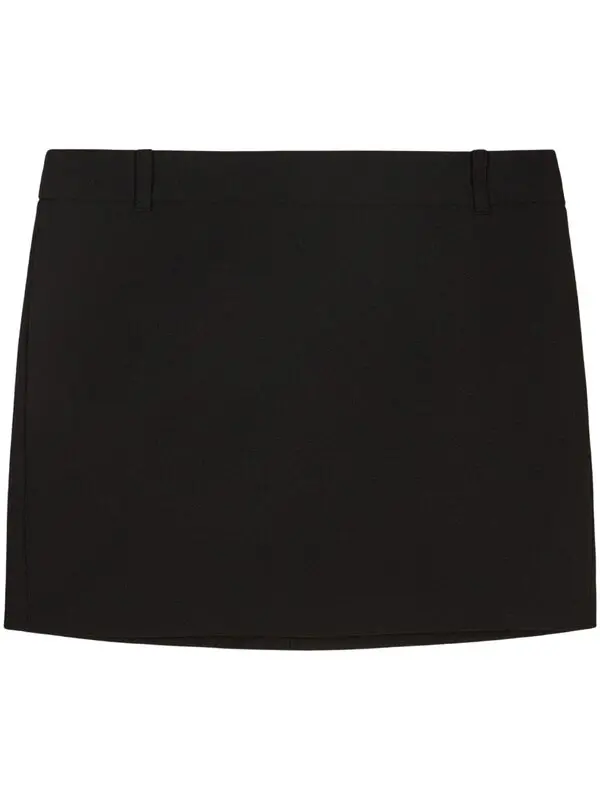 PATRIZIA PEPE Gabardine Mini Skirt