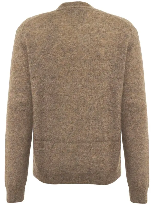 AMARANTO V-neck Knitted Cardigan