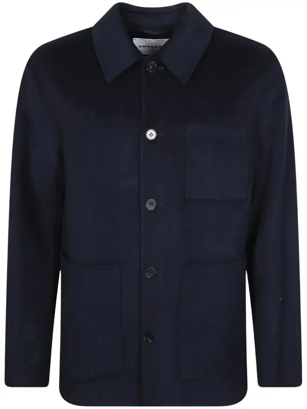 AMARANTO Button-up Shirt Jacket