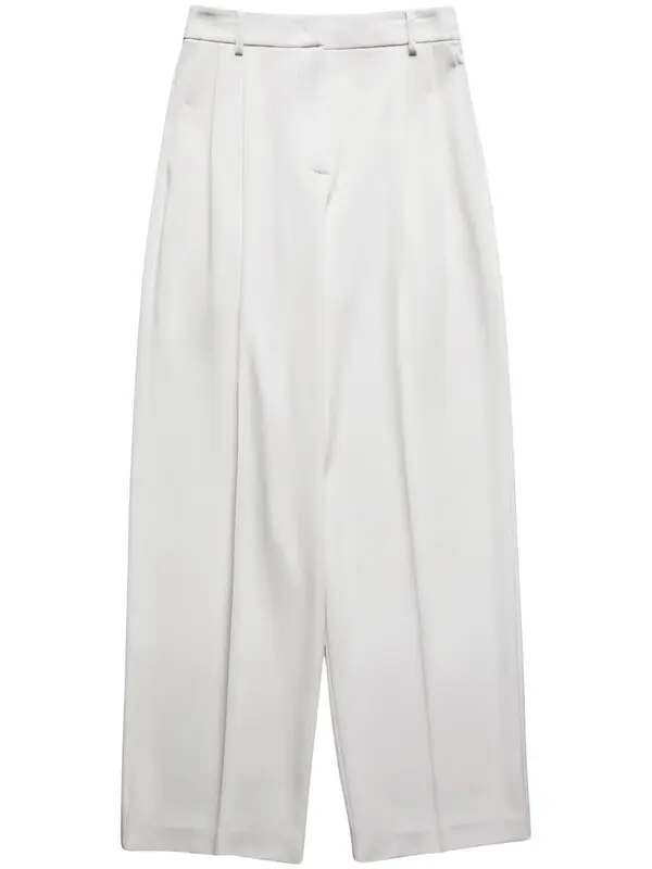 Patrizia Pepe Fluid Gabardine Trousers