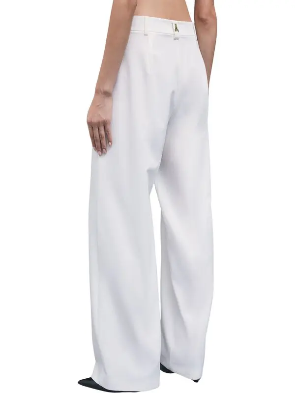 Patrizia Pepe Fluid Gabardine Trousers
