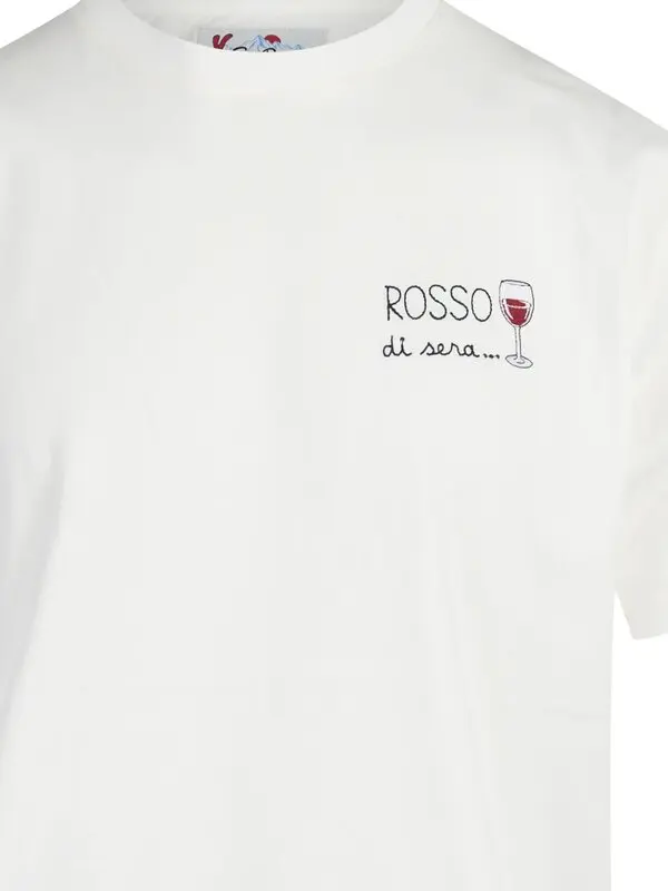 MC2 SAINT BARTH Arnott Rosso Di Sera T-shirt