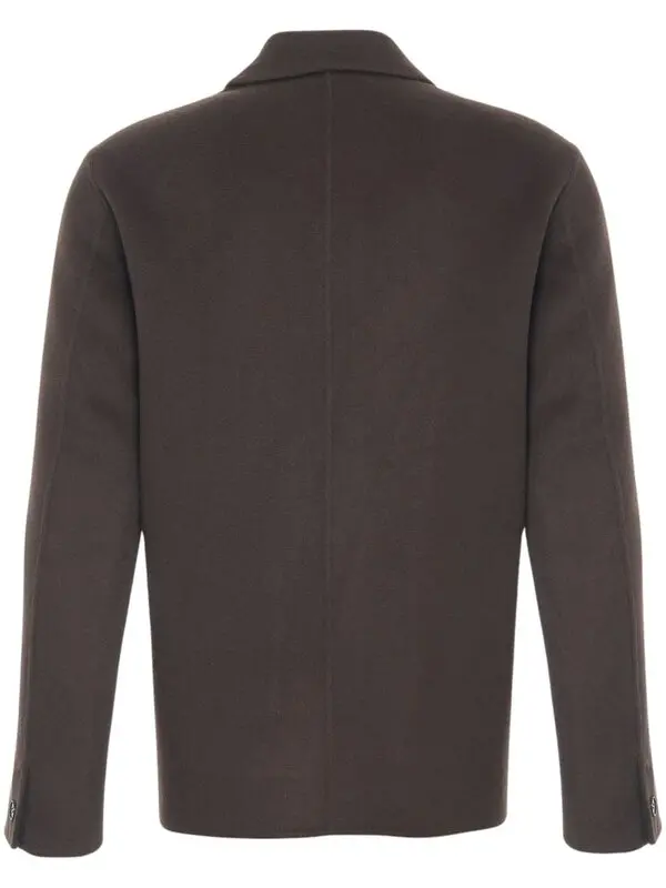 AMARANTO Button-up Felted Jacket
