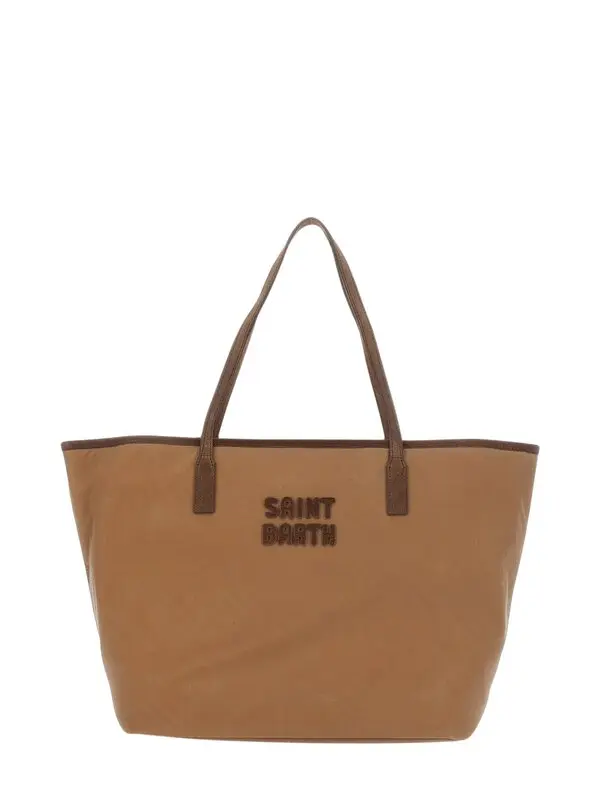 MC2 SAINT BARTH City Logo-patch Tote Bag By