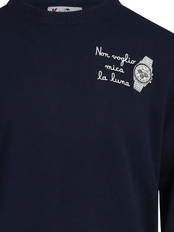 MC2 SAINT BARTH Heron Embroidered Sweater