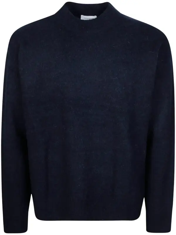 PAOLO PECORA Ribbed-trim Crew-neck Sweater By