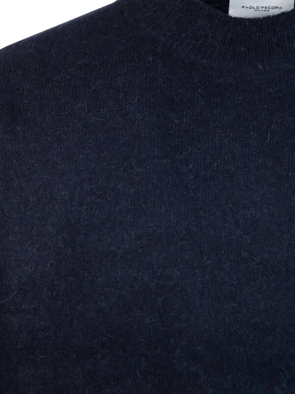 PAOLO PECORA Ribbed-trim Crew-neck Sweater By