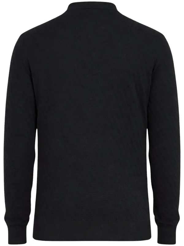 PAOLO PECORA Textured Polo Shirt