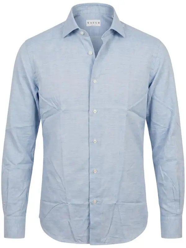 XACUS Spread-collar Long-sleeve Shirt