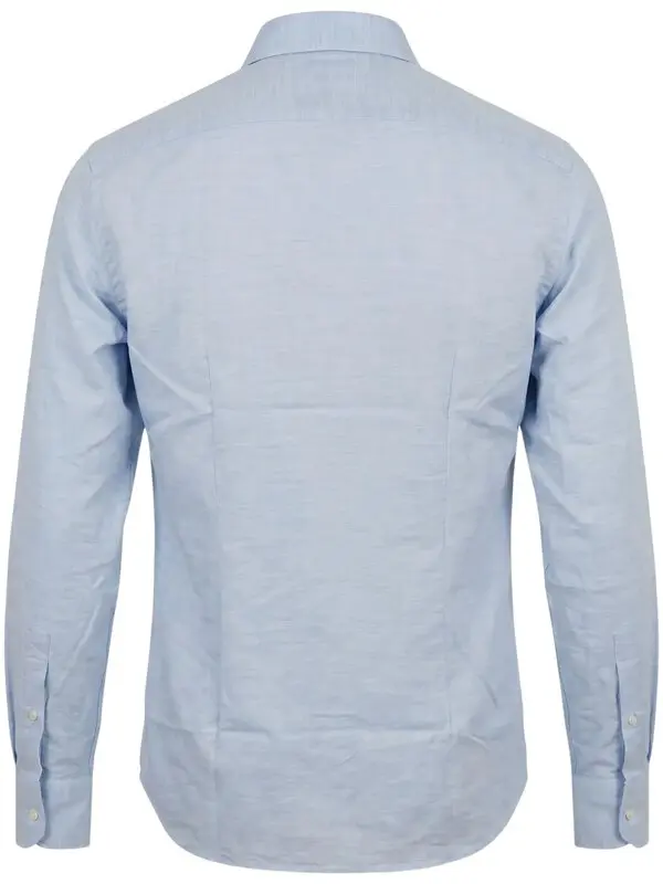 XACUS Spread-collar Long-sleeve Shirt
