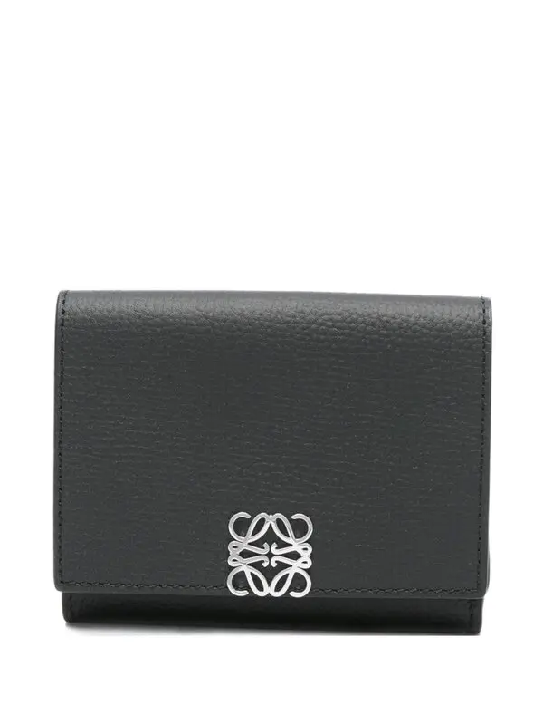 Loewe Anagram Trifold Leather Wallet