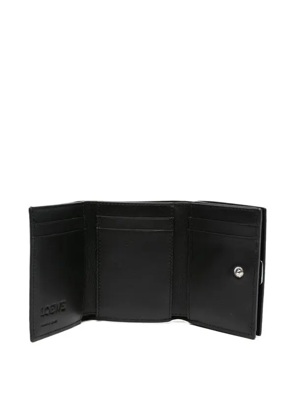 Loewe Anagram Trifold Leather Wallet