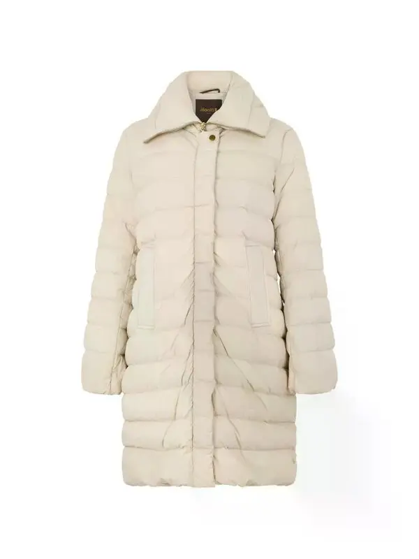 MOORER Cintia Quilted Single-breasted Coat