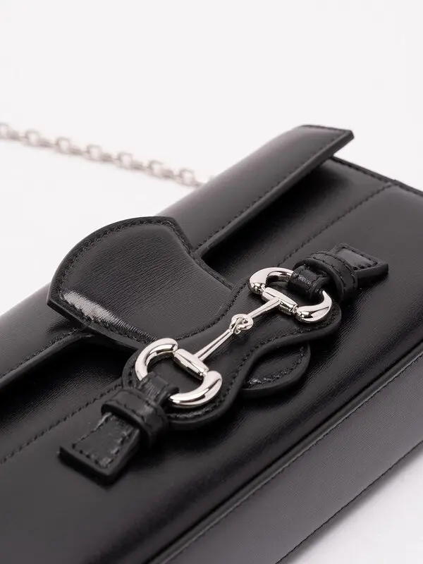 Gucci Wallet On Chain With Horsebit - Multicolor