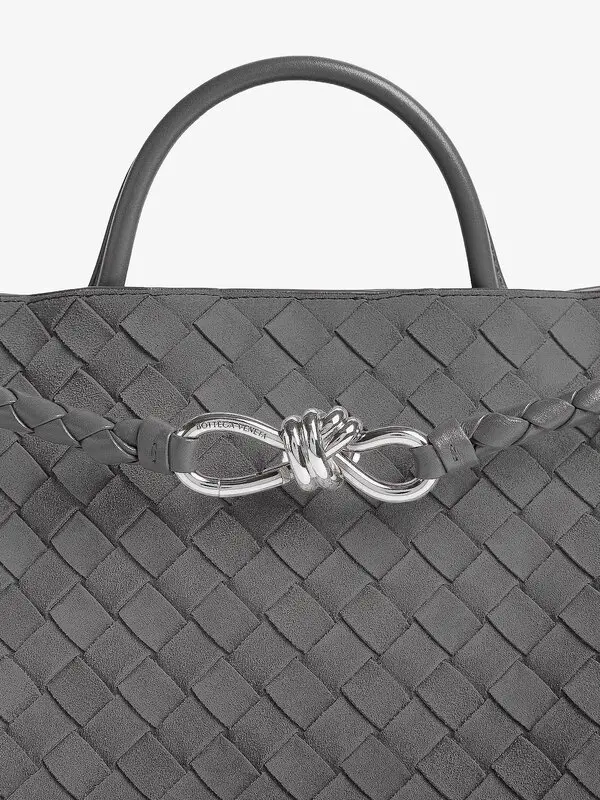 BOTTEGA VENETA Andiamo Medium Suede Handbag