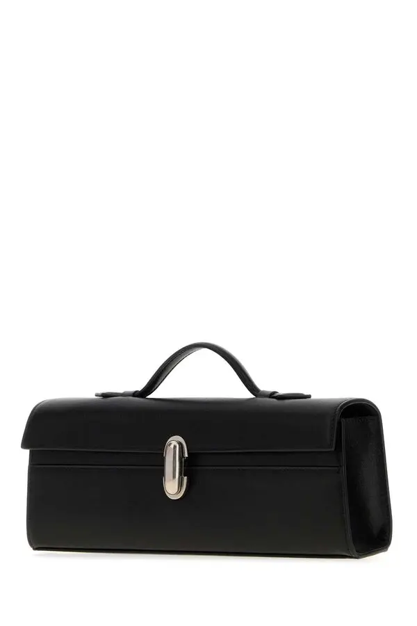 SAVETTE Leather Symmetry Handbag