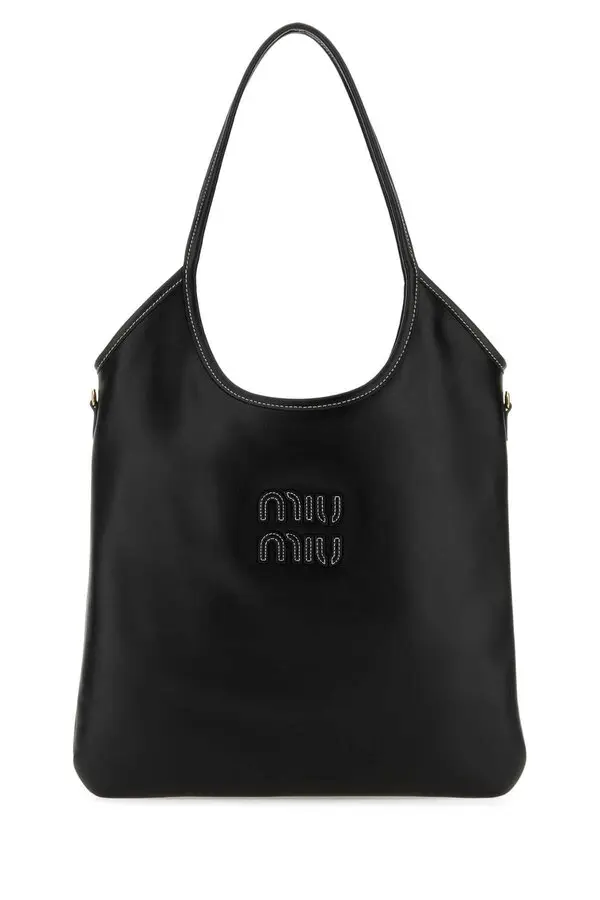 MIU MIU Leather Shopping Bag