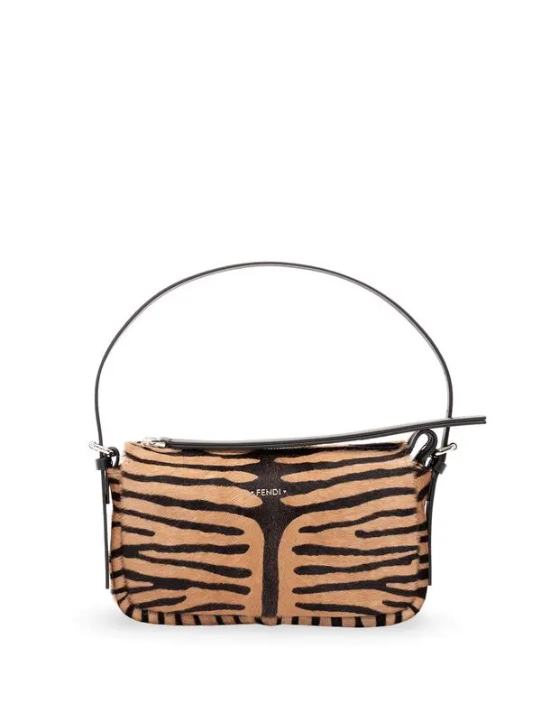 Fendi Zip Top` Small Handbag - Multicolor