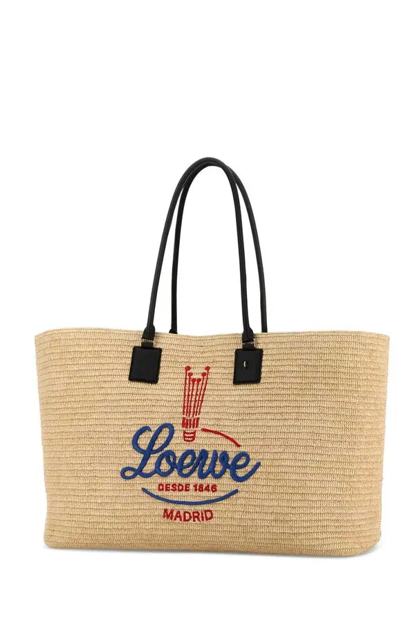 Loewe Raffia Verano Xl Shopping Bag