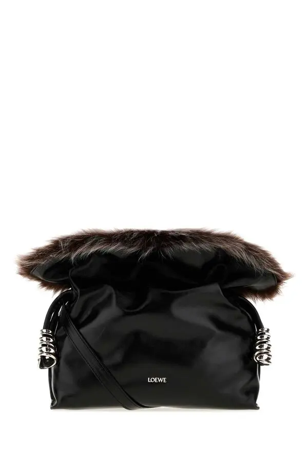 LOEWE Leather Flamenco Clutch