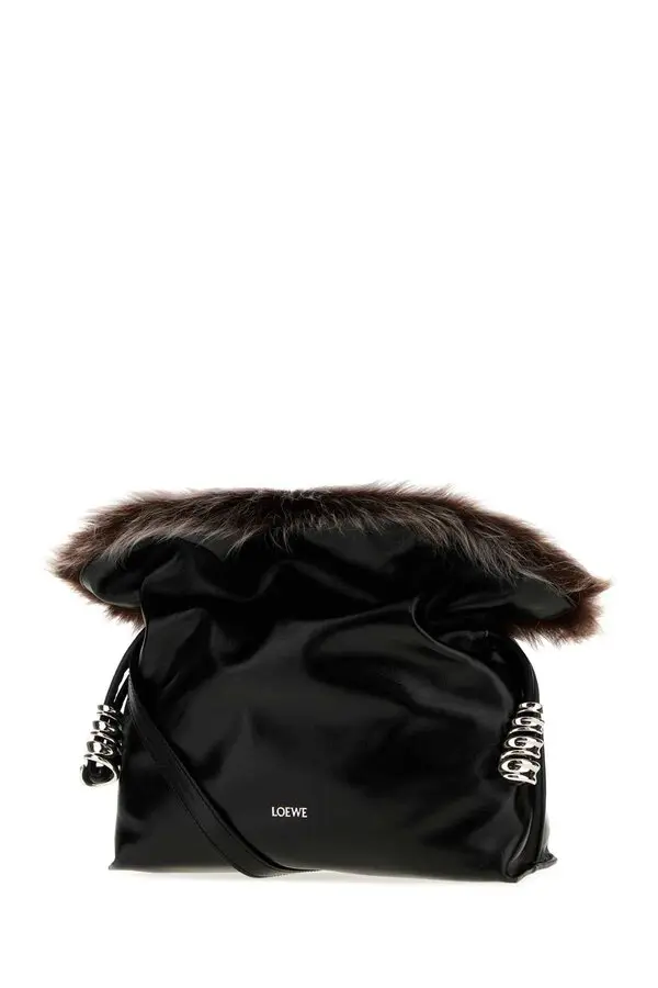 LOEWE Leather Flamenco Clutch