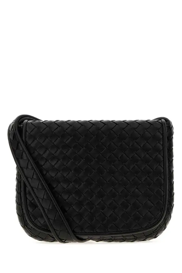 Bottega Veneta Leather Small Vento Crossbody Bag