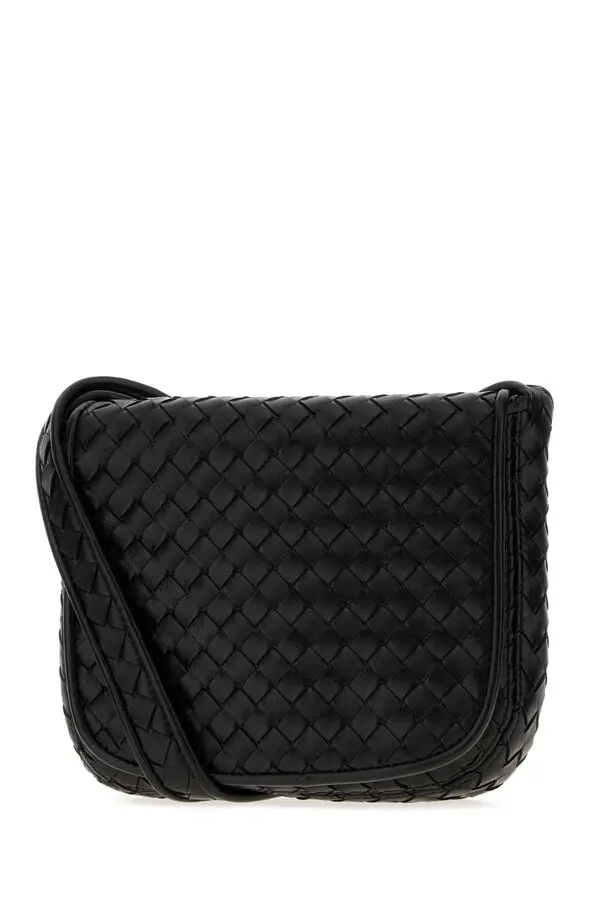Bottega Veneta Leather Small Vento Crossbody Bag